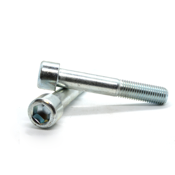 Šrouby s půlkulatou hlavou, ISO 7380, imbus, zinek bílý